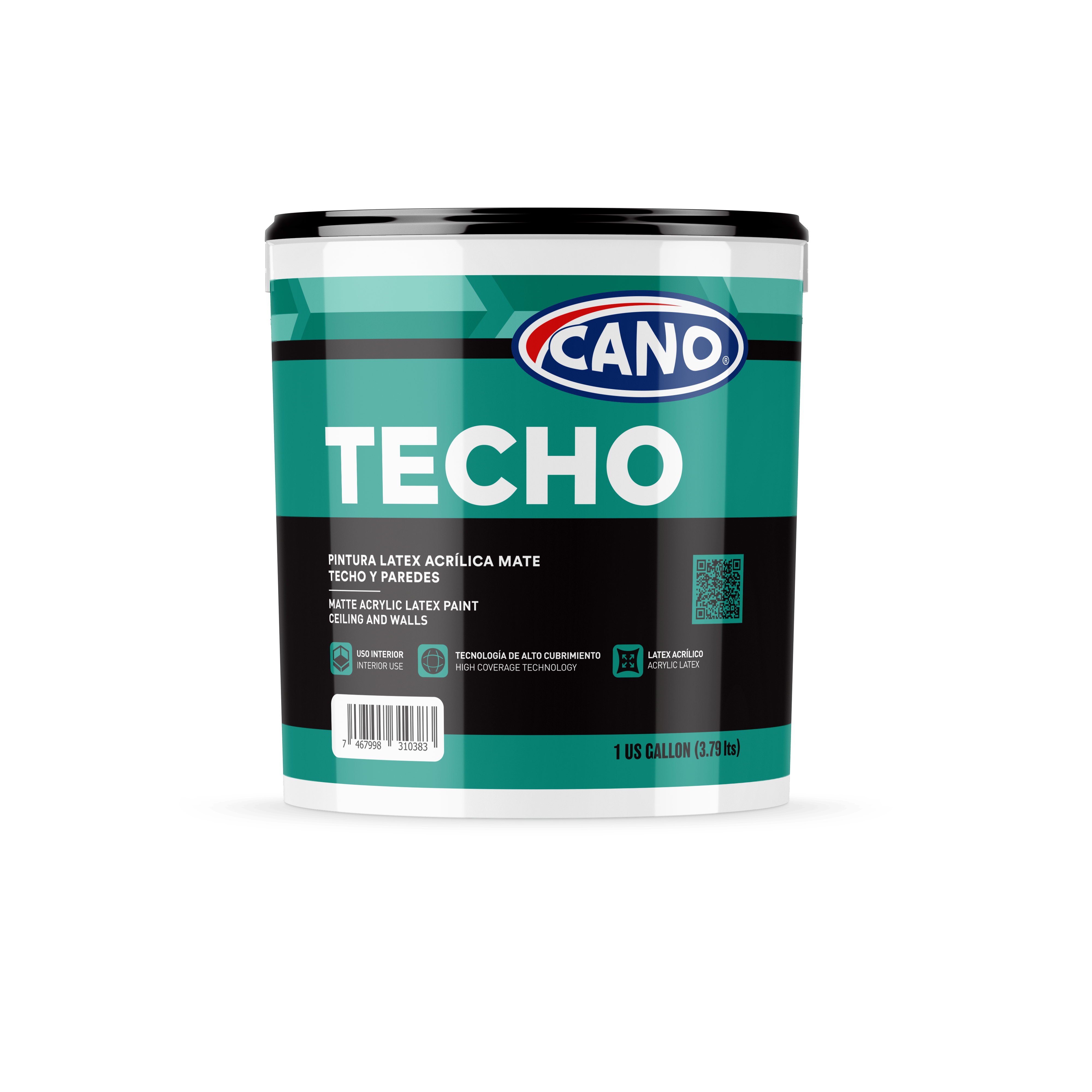 Pintura Acrílica Cano Techo Blanco 00 Gal (GALON)