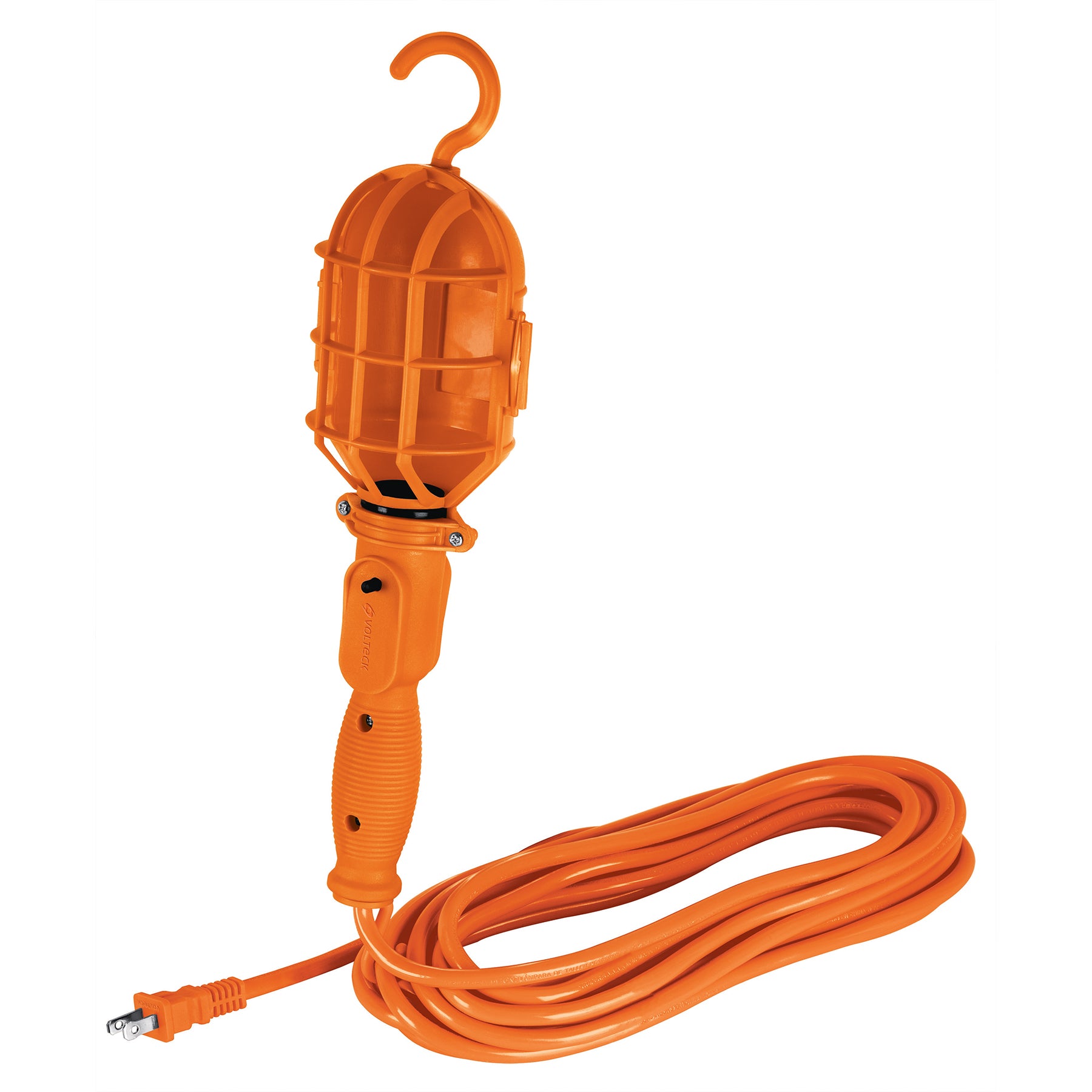 Extension Con Lampara Para Mecanico 25 Pies Volteck Lat 8p Unidad